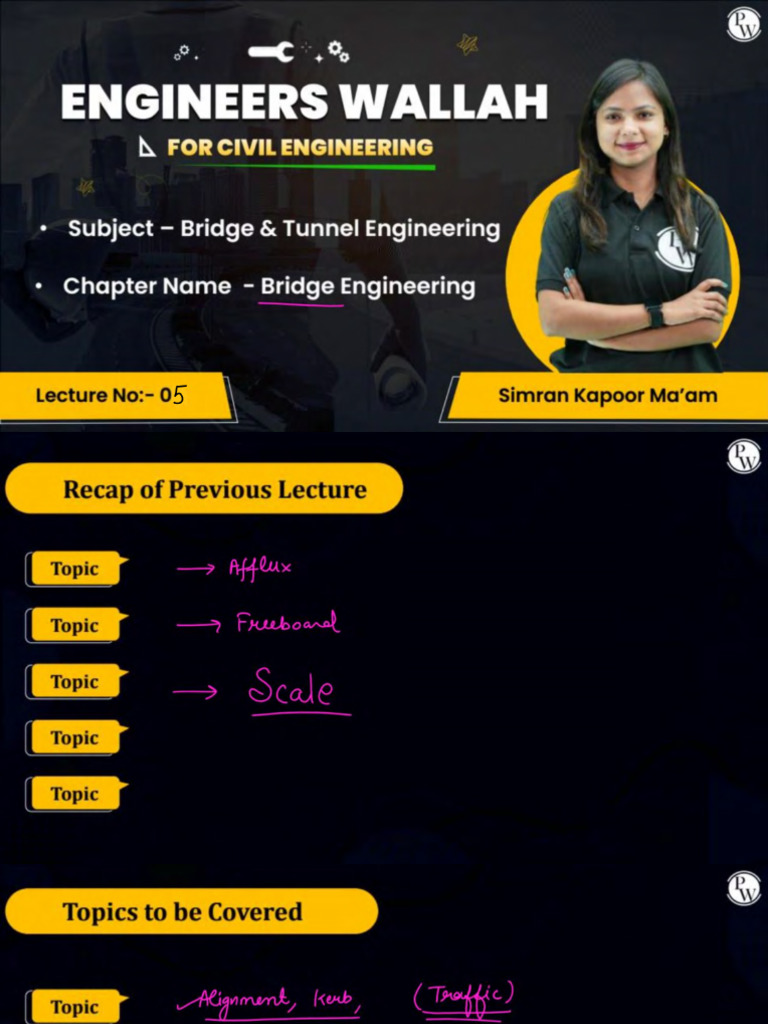 Bridge Engineering 05 _ Class Notes | PDF