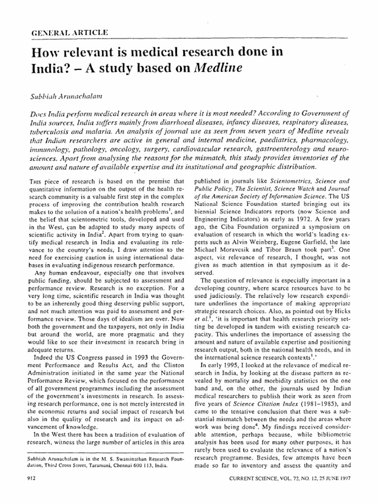 Med Res CurrSci | PDF