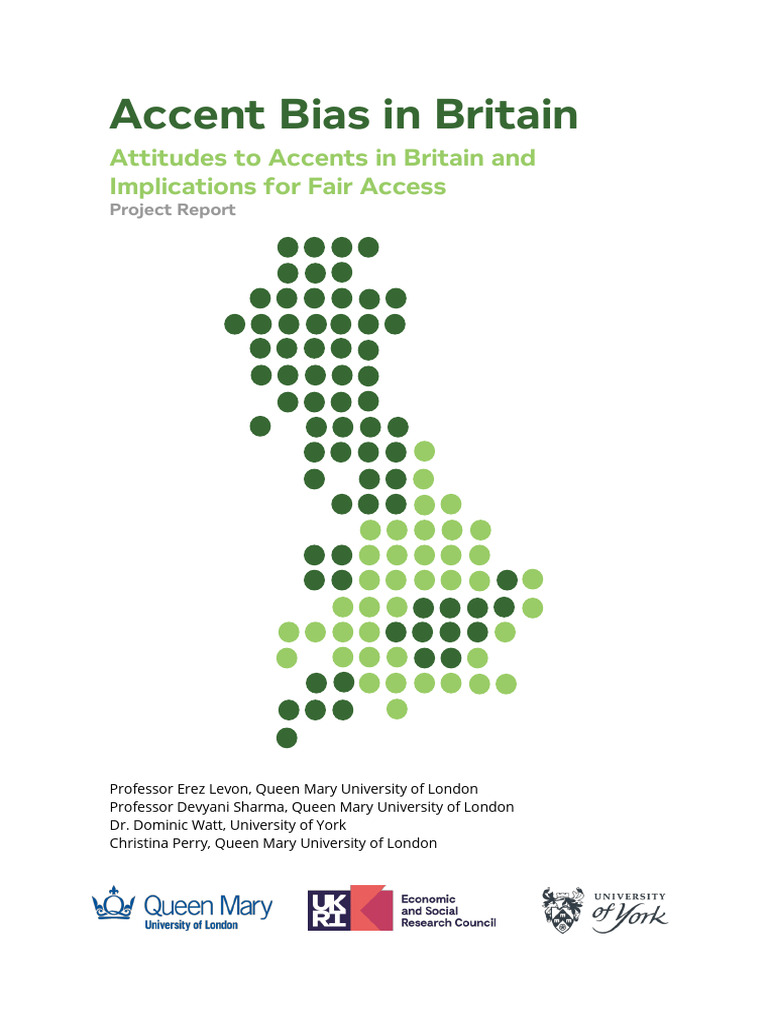 Accent Bias in UK Hiring Practices | PDF | Accent (Sociolinguistics ...