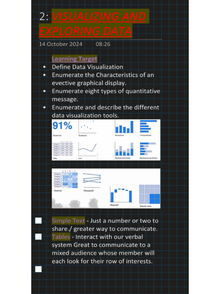 2 Visualizing and Exploring Dat | PDF