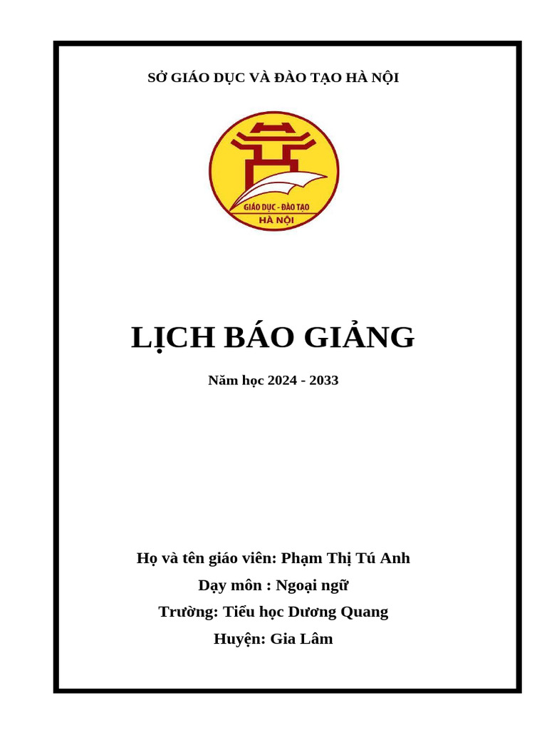 LBG_Tuan 13,14_Tieng Anh_Pham Thi Tu Anh | PDF