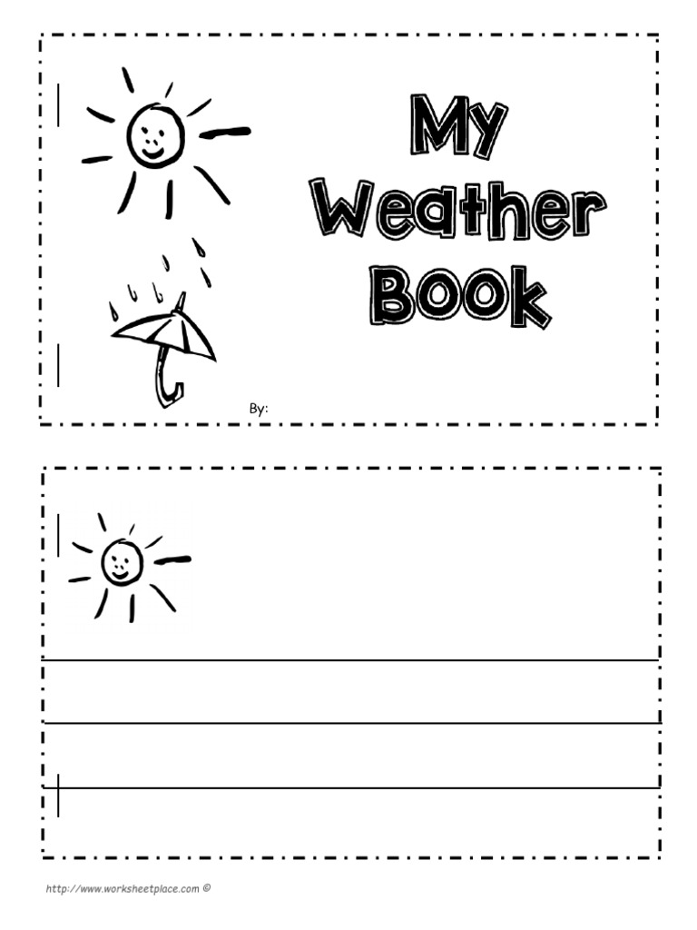 My Weather Book Printable Guide | PDF