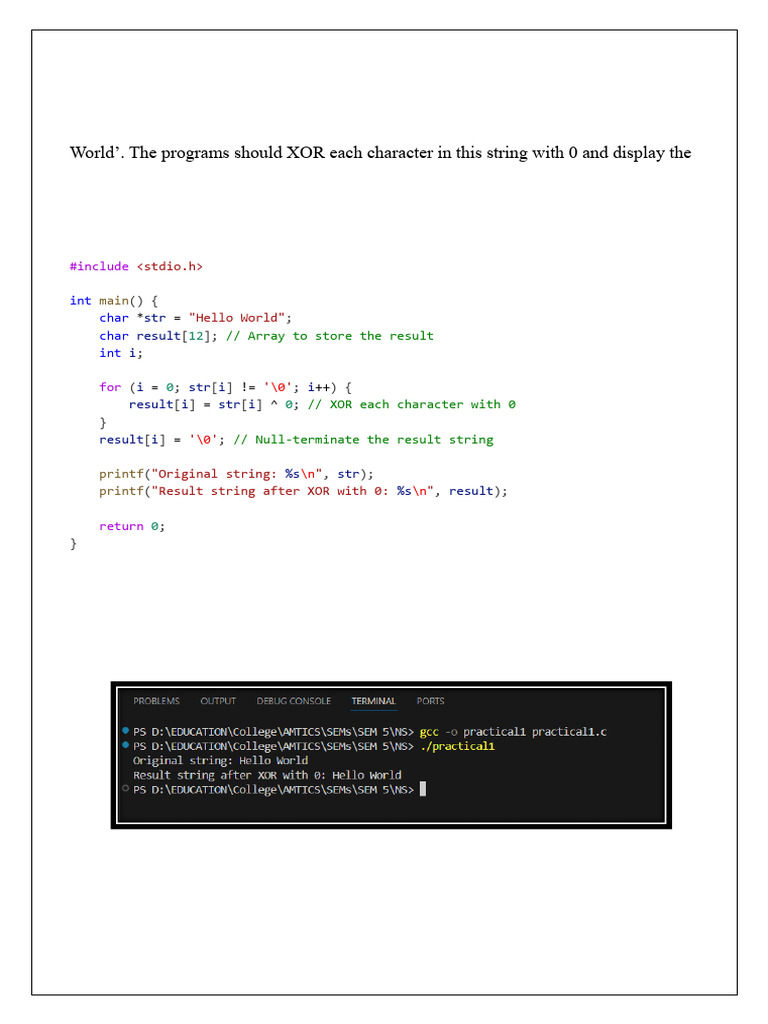 C and Java Programs for Network Security | PDF | Cipher | String ...