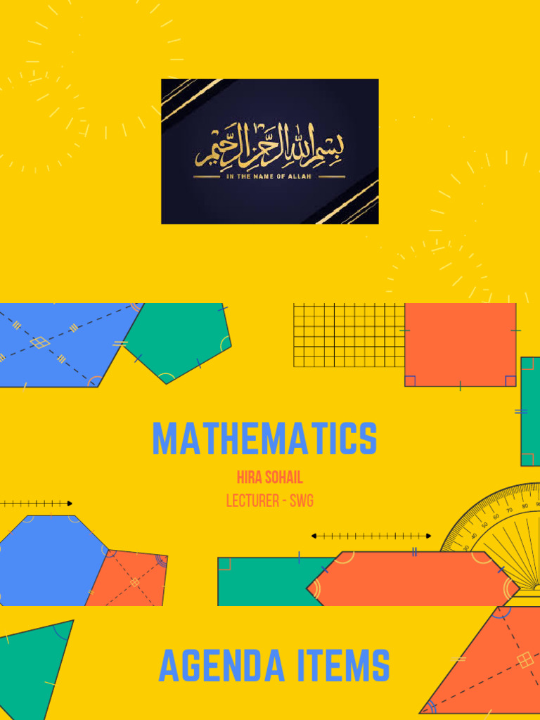 Maths Slides PDF | PDF | Shape | Mathematics