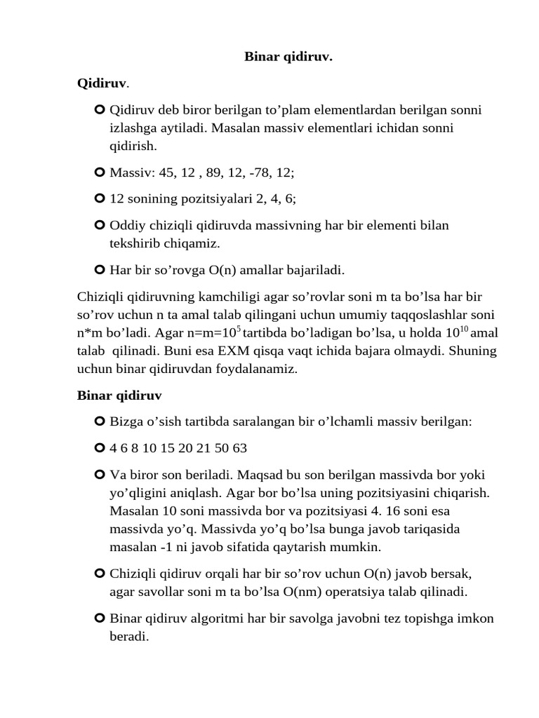 3-amaliy. (Qidirish) | PDF