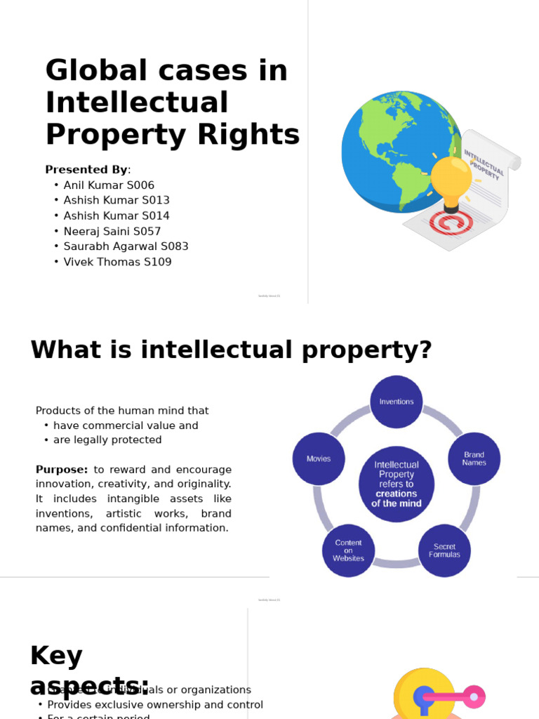 Global Intellectual Property Rights Overview | PDF | Intellectual ...