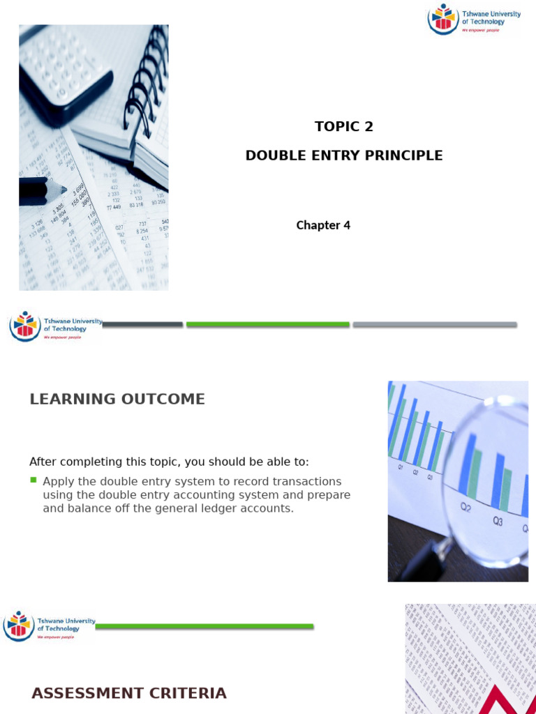Double Entry Accounting System Guide | PDF | Debits And Credits ...