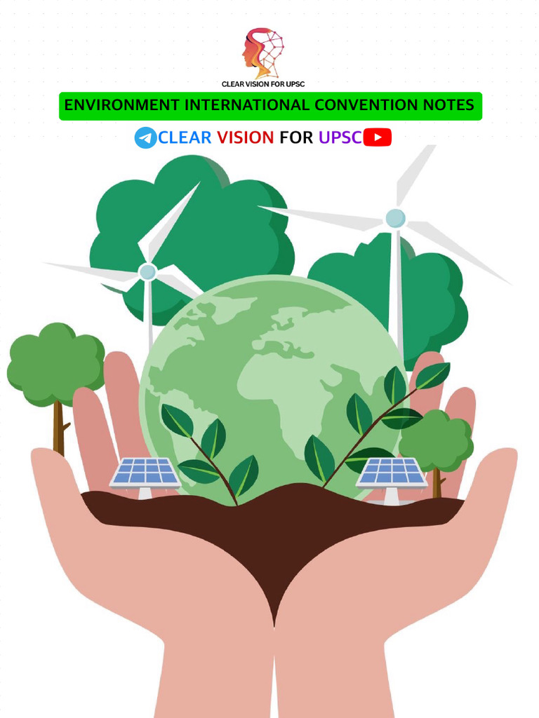 IC Environment by Clear Vision For UPSC | PDF