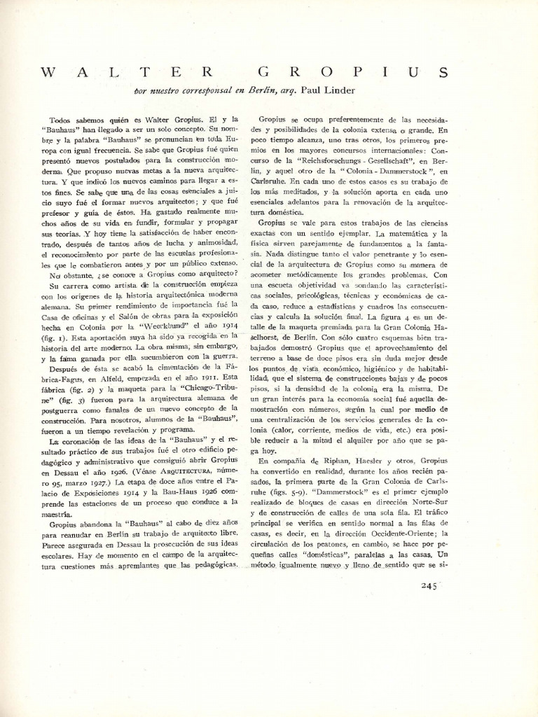 Revista Arquitectura 1930 n136 Pag245 254 | PDF