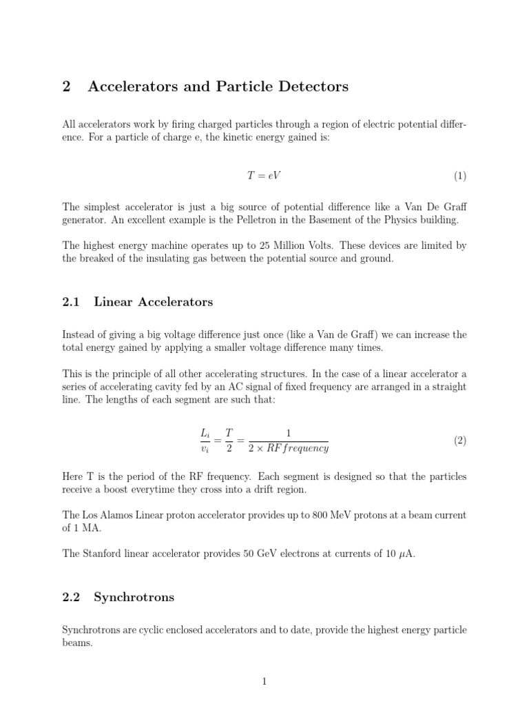 part4-2 | PDF | Particle Accelerator | Electron