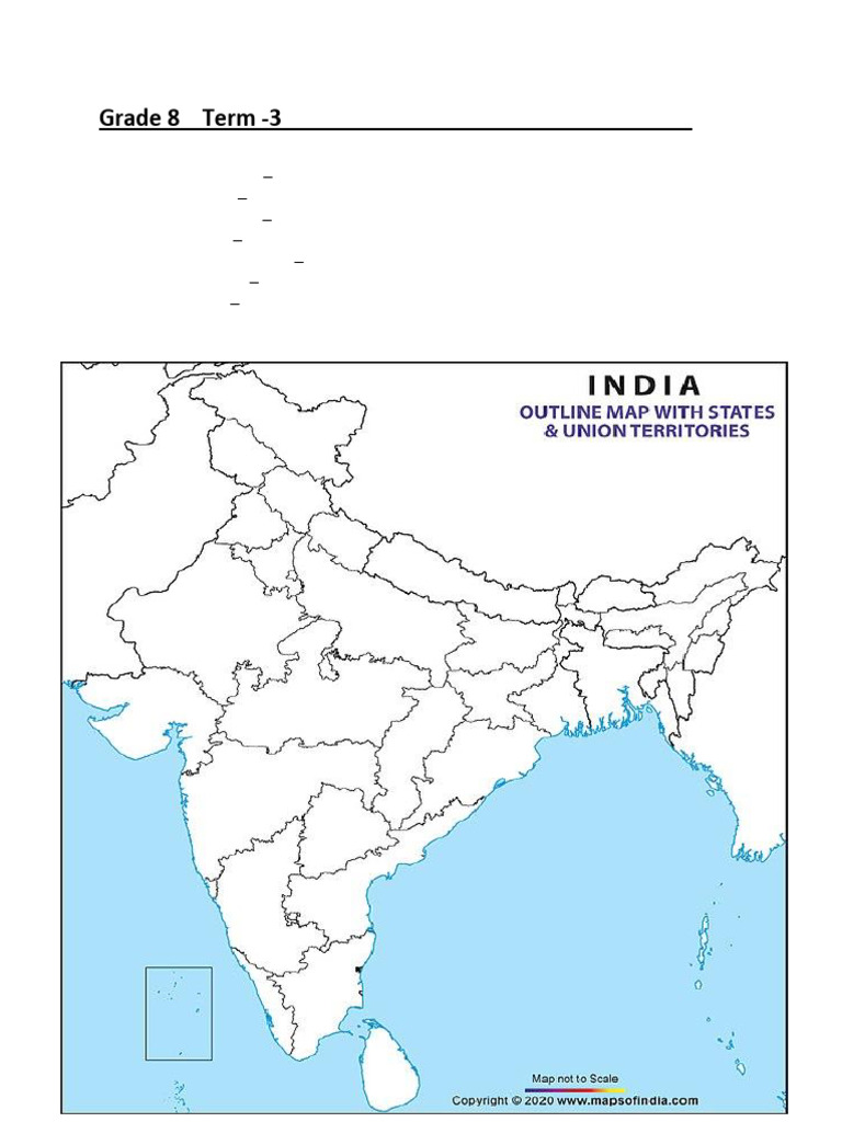 Map Work Term 3 | PDF