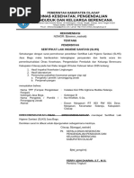 Sertifikat Laik Higiene Sanitasi (SLHS) | PDF