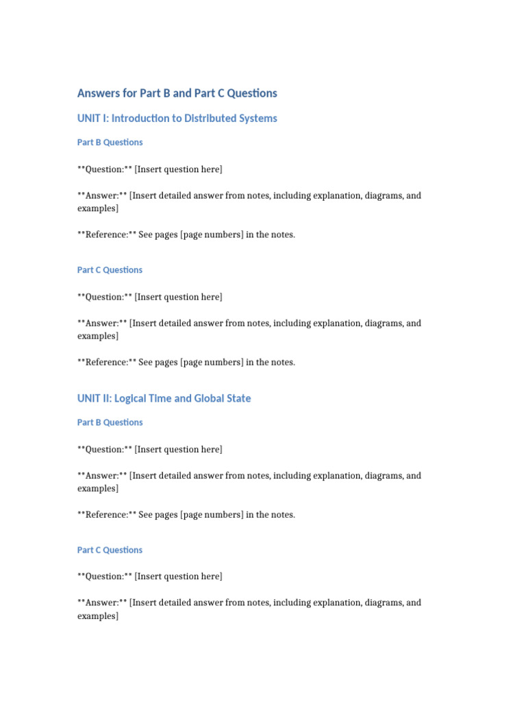 Distributed_Computing_Answers | PDF
