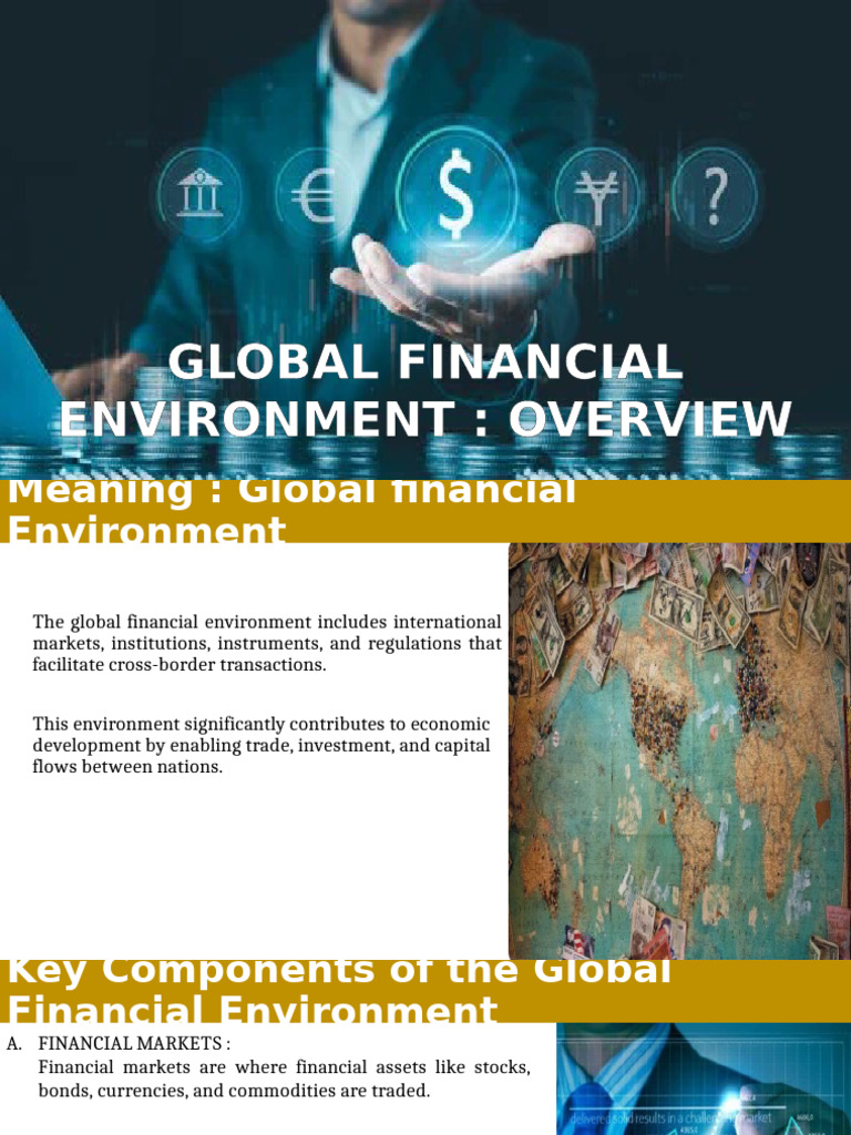 Global Financial Environment | PDF | Financial Markets | Banks