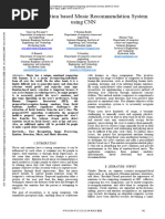 Emotion Based Music Recommendation System | PDF | Deep Learning | Machine Learning