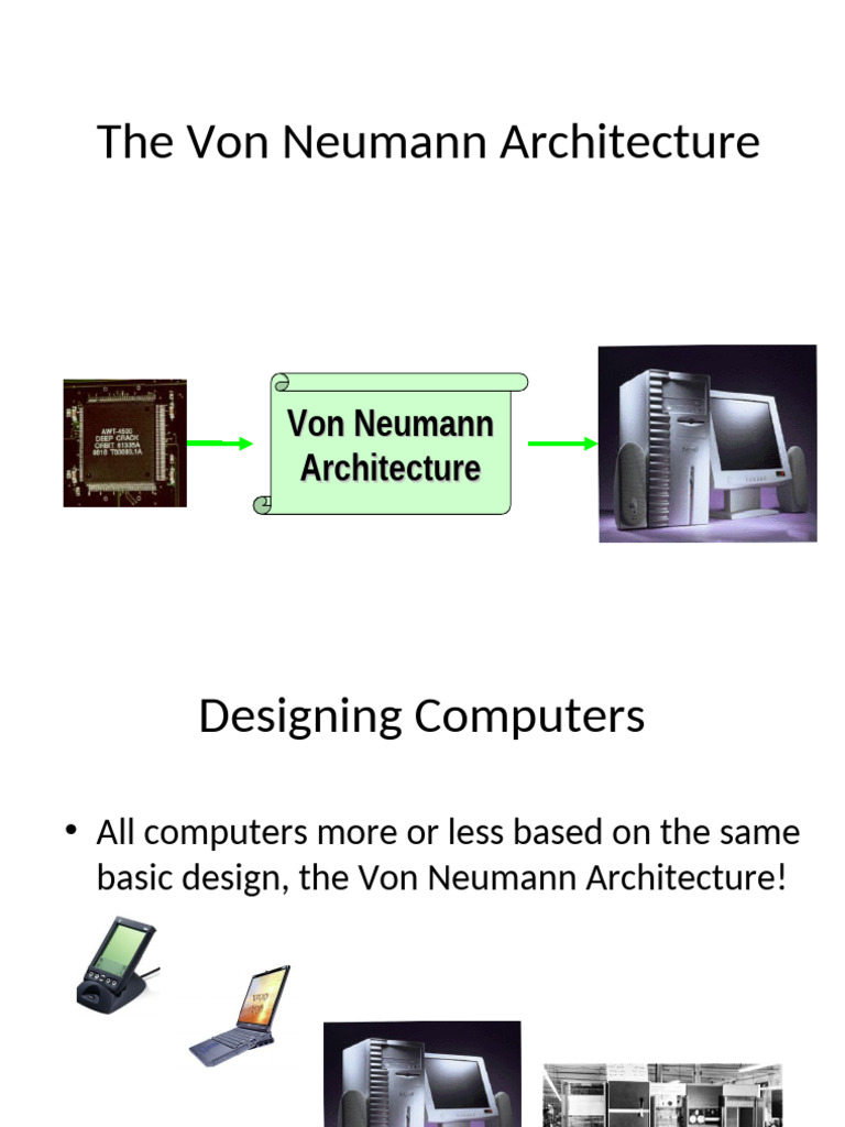 Von Neuman Architecture | PDF | Computer Data Storage | Input/Output