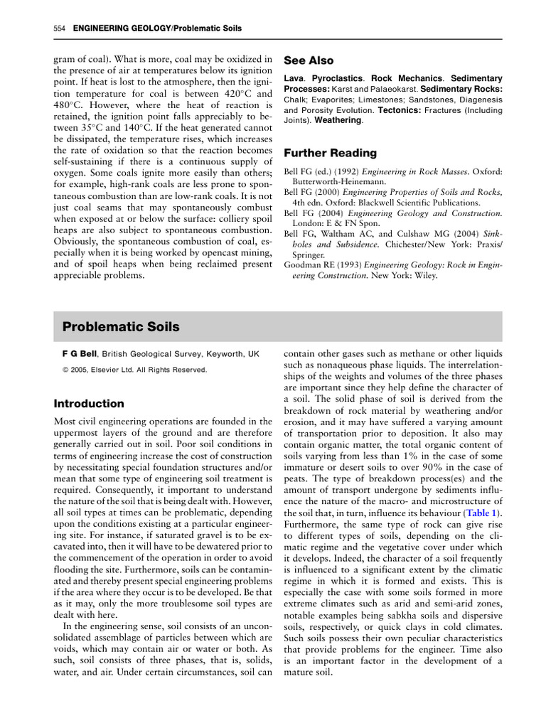Problematic Soil - Residual Soils - tropical zones | PDF | Soil | Soil ...