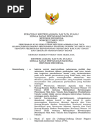 Permen ATR KBPN Nomor 16 Tahun 2021 | PDF