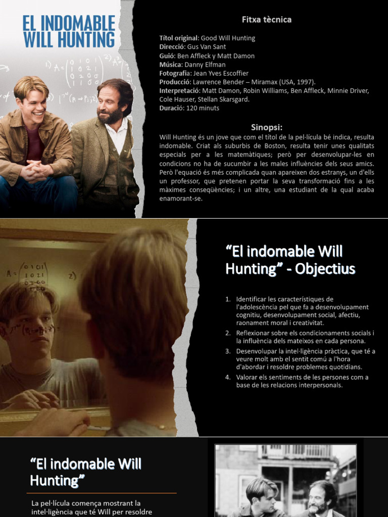 1 Activitat El Indomable Will Hunting | PDF