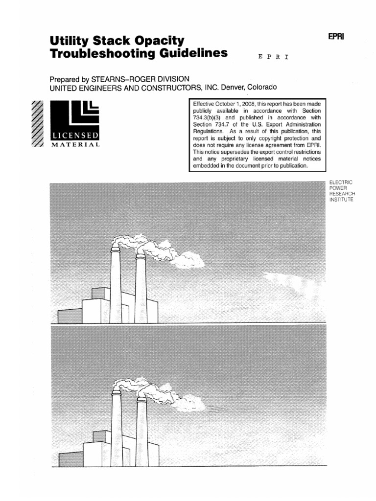 GS-7180 - Utility Stack Opacity Troubleshooting Guidelines (Mar. 1991 ...
