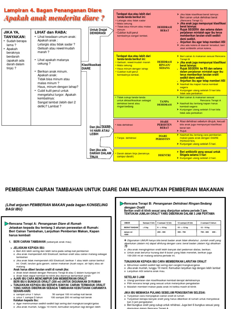 Dehidrasi Terapi Depkes | PDF