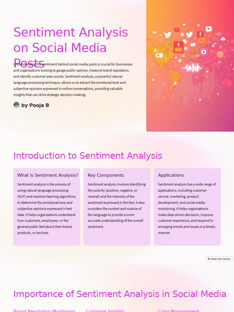 Social Media Sentiment Analysis Insights | PDF | Machine Learning ...