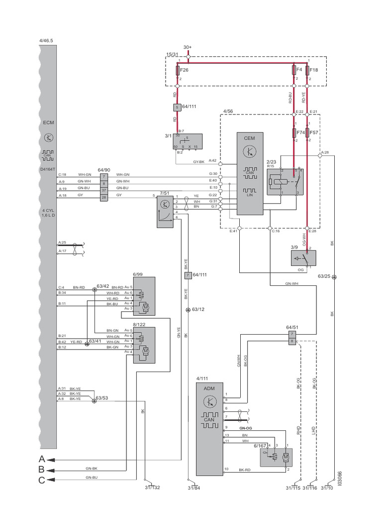 Engine management system Diesel, 4-Cyl. 1.6l-02-01 | PDF