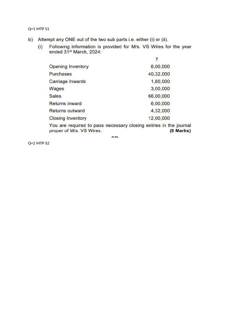 Accounts Incomlete Record | PDF