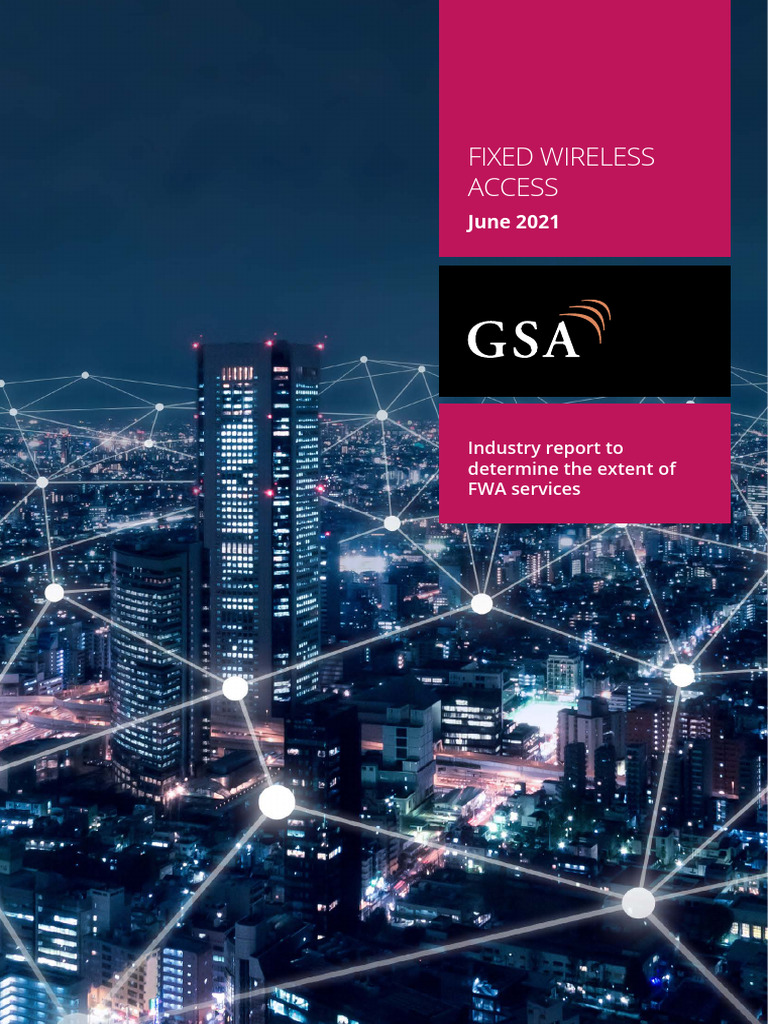 GSA Fixed Wireless Access June 2021 | PDF | Customer Premises Equipment ...