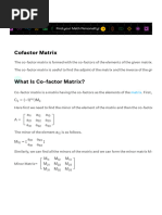Adjoint of A Matrix - 2x2, 3x3, Formula, Properties - Adjugate | PDF ...