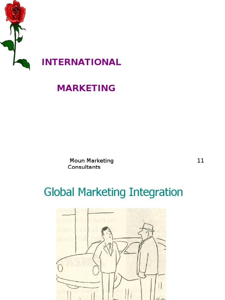 Unit 1 IMM | PDF | Non Tariff Barriers To Trade | Marketing Research