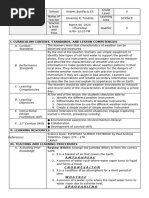 Weather Characteristics Lesson Plan 4th Grade | PDF | Weather | Humidity