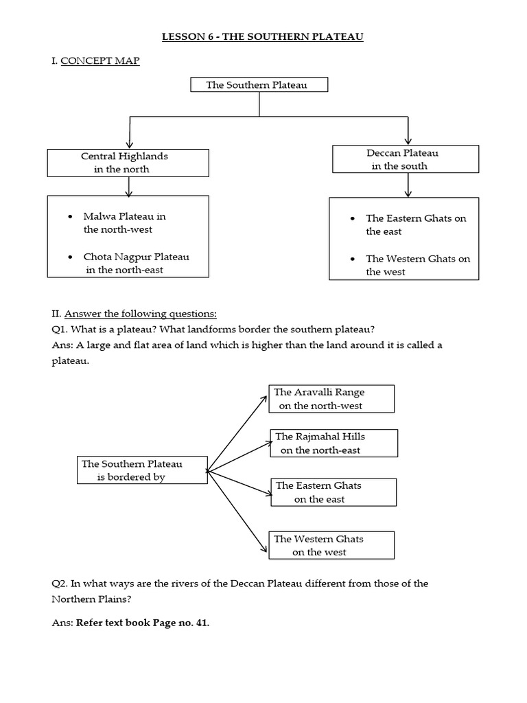L 6 The Southern Plateau | PDF