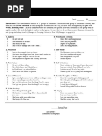 Beck's Depression Inventory (BDI-II) | PDF | Psychology