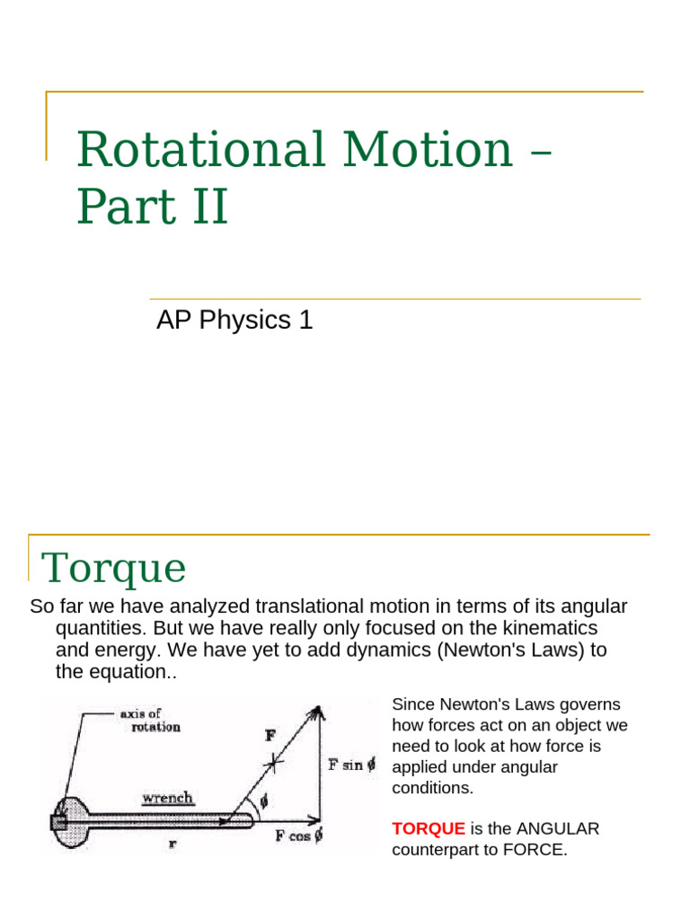 AP Physics B Circular Motion Part 2 | PDF | Torque | Angular Momentum