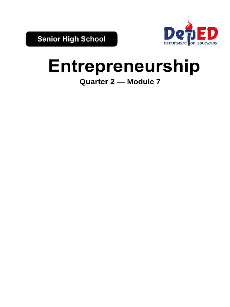 Entrepreneurship Module 7: Revenue & Cost Forecasting | PDF | Cost Of ...
