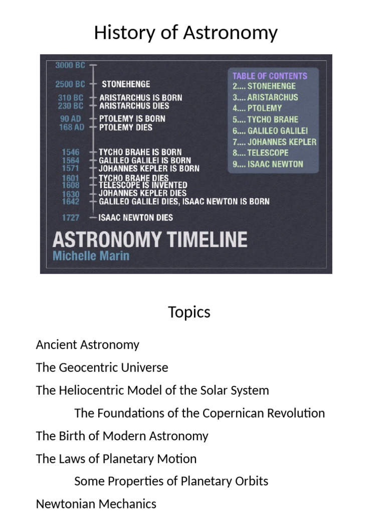 Evolution of Astronomy Through Ages | PDF | Heliocentrism | Planets