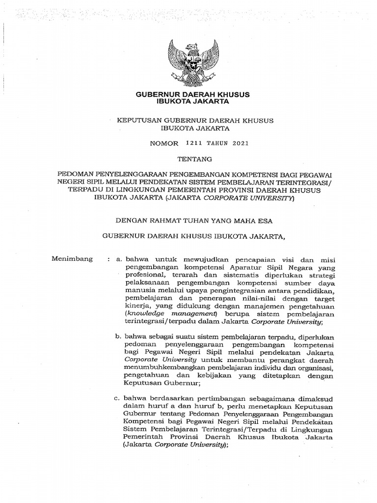 2021 Kep Gub 00311121 | PDF