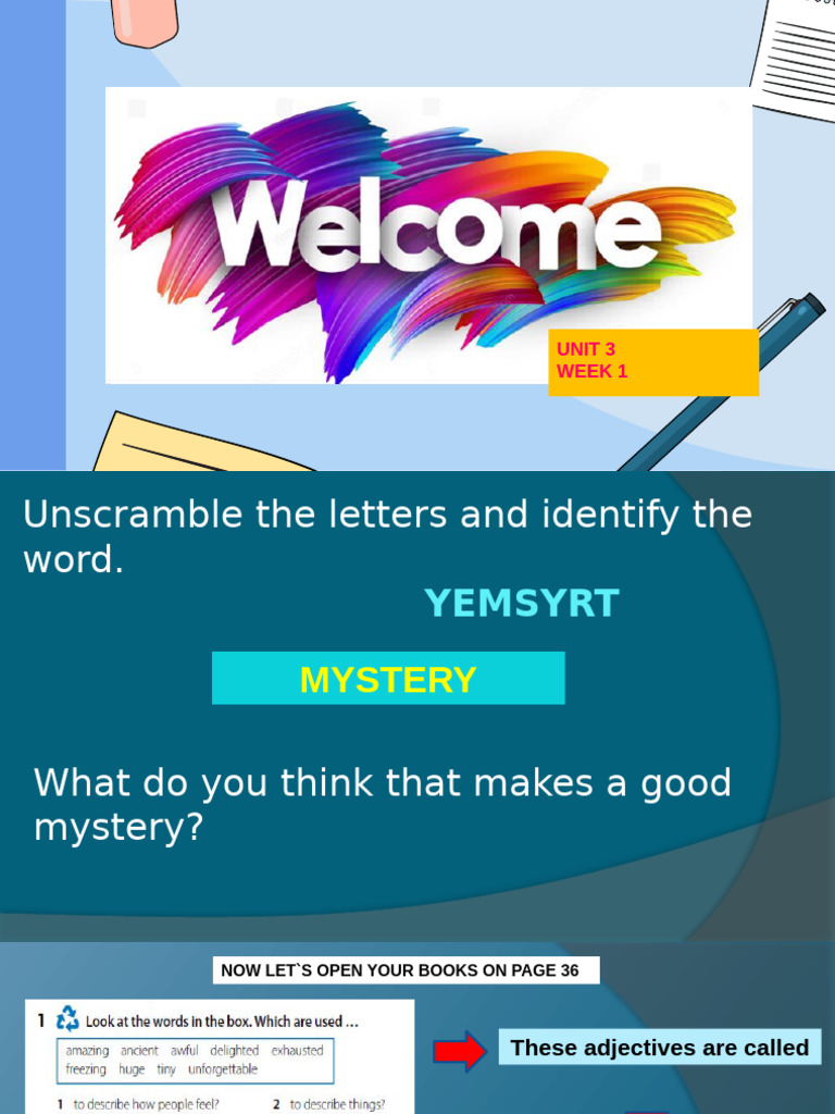 Unit 3- Week 1 | PDF