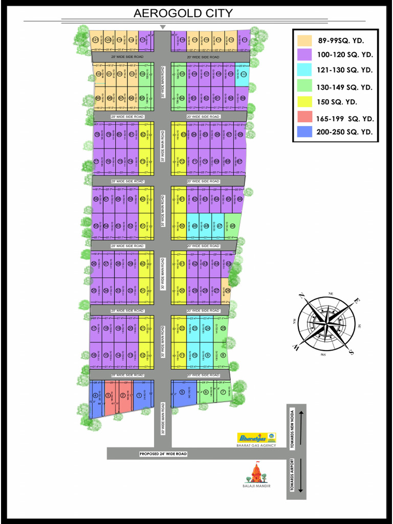 Aerogold City Layout | PDF