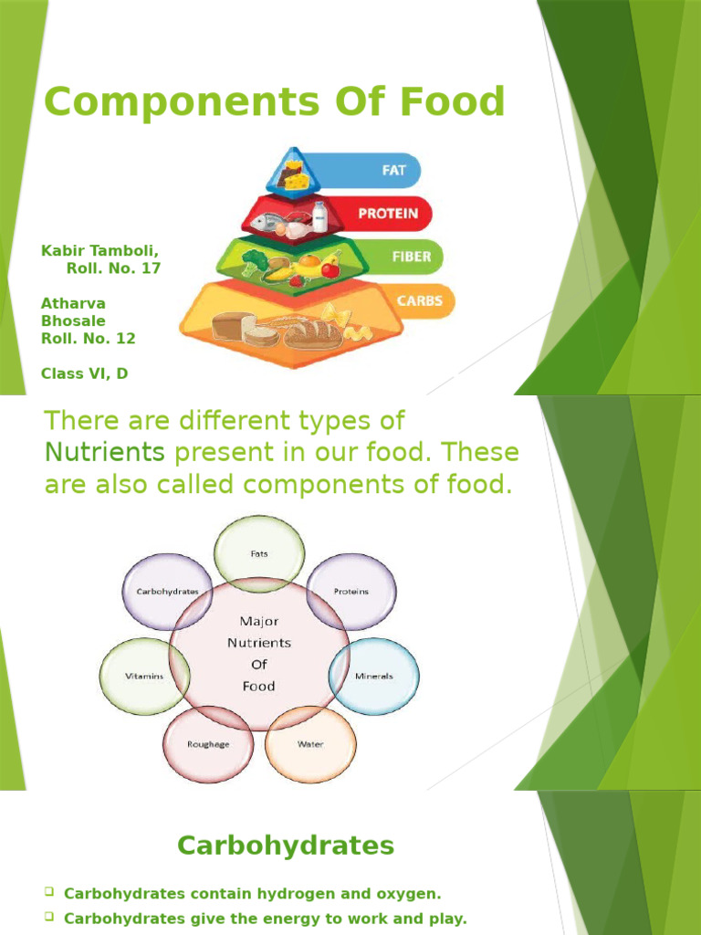Essential Nutrients in Food Explained | PDF | Foods | Carbohydrates