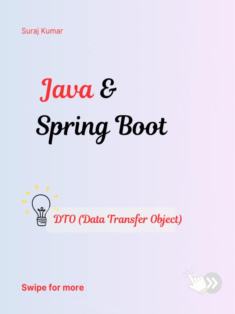 DTOs in Spring Boot | PDF