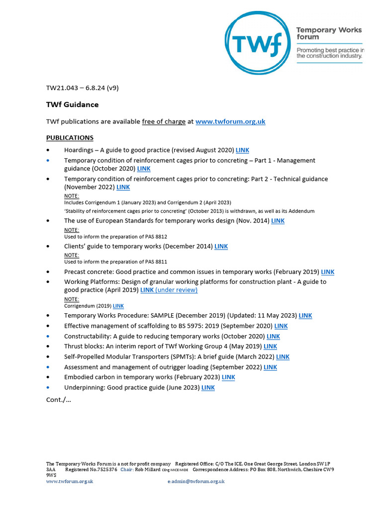 TW21.043v9 - Guidance With Links | PDF