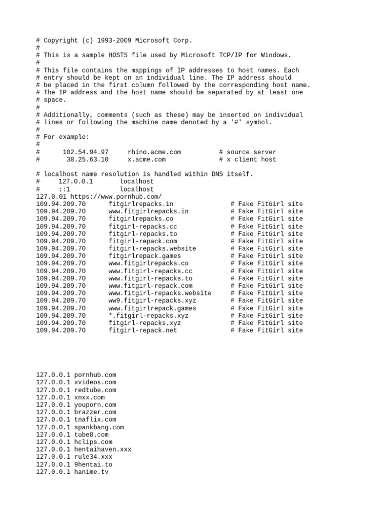 hosts | PDF | Internet Protocols | Computer Architecture