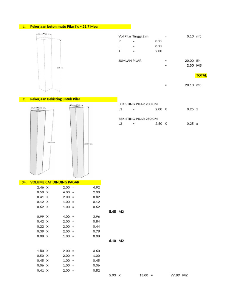 5 - RAB Pembuatan Gerbang DDN Dan Toilet DDN | PDF