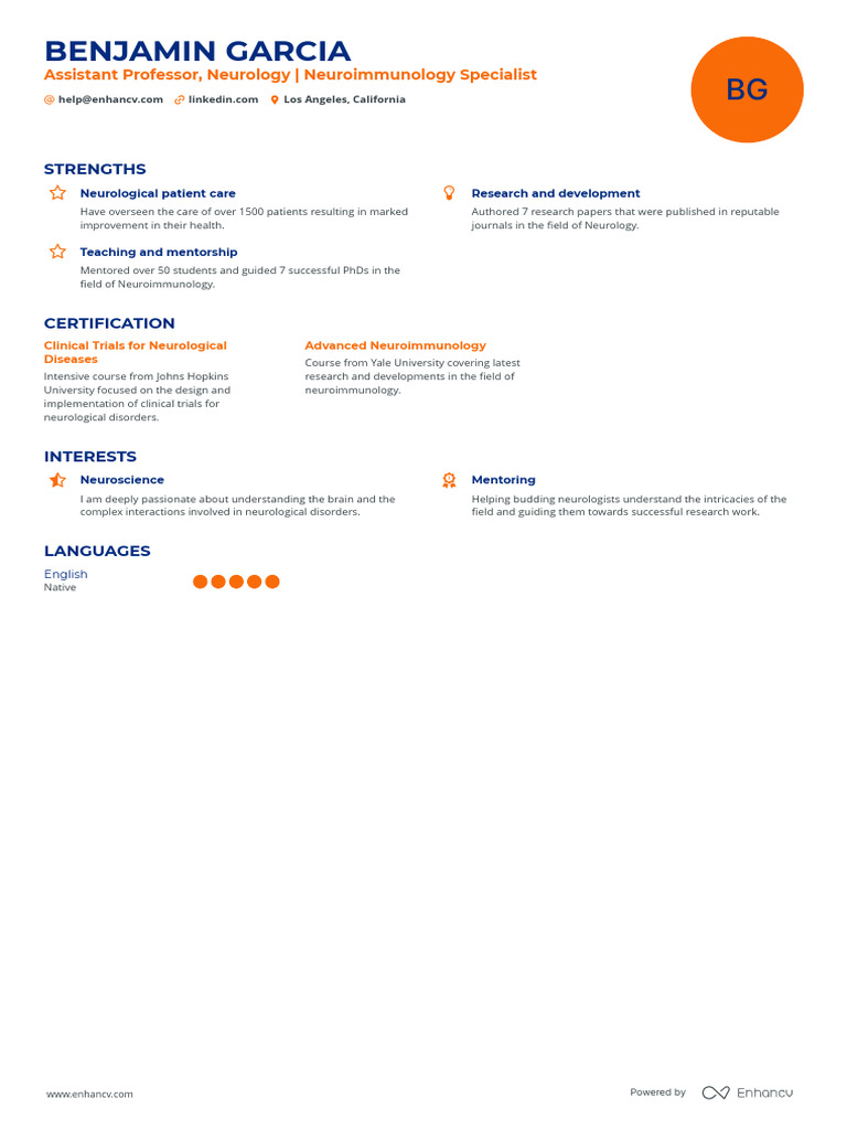 Benjamin Garcia Resume | PDF