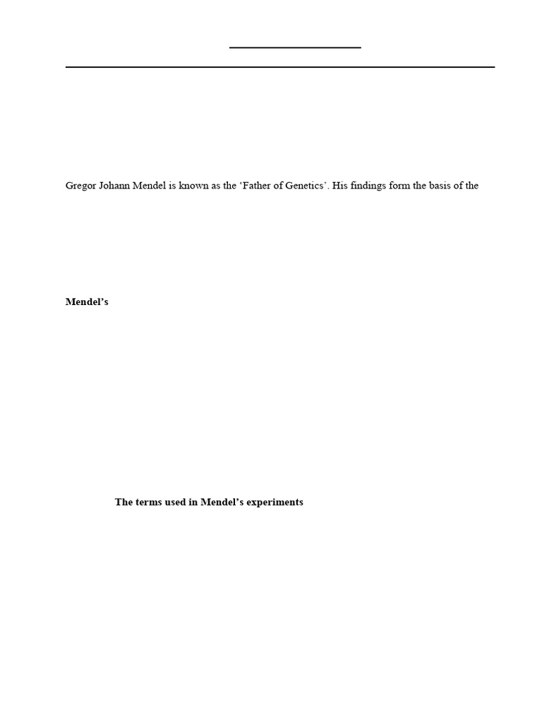 alps | PDF | Dominance (Genetics) | Biology