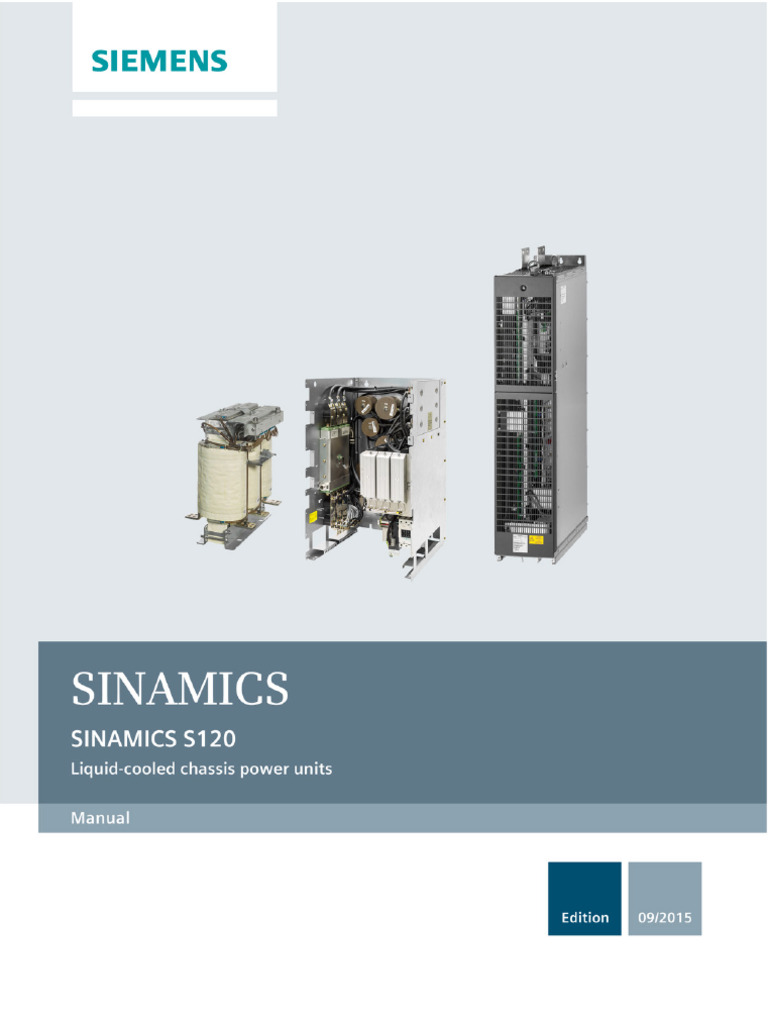 SINAMICS S120 Chassis Power Units Liquid Cooled en-US | PDF ...