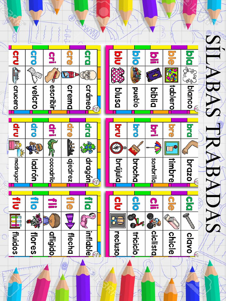 Sílaba Trabada: Definición y Ejemplos | PDF