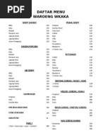 Menu Seblak dan Jajanan Murah | PDF | Memasak, Makanan, & Anggur ...